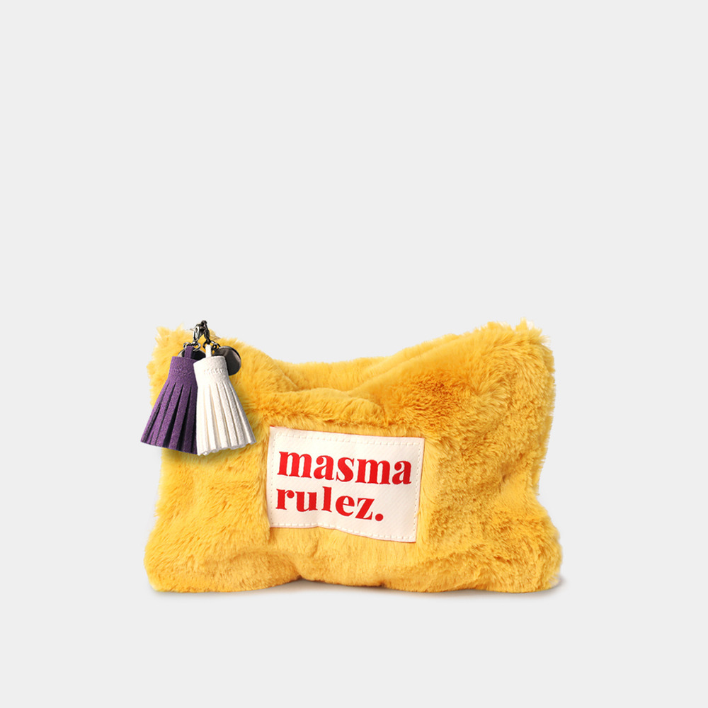 Basic pouch _ Bodry 오렌지옐로우 - HAGO(하고)