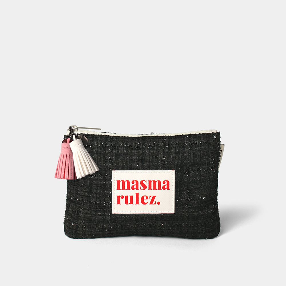 Basic pouch _ Elegance 블랙 - HAGO(하고)
