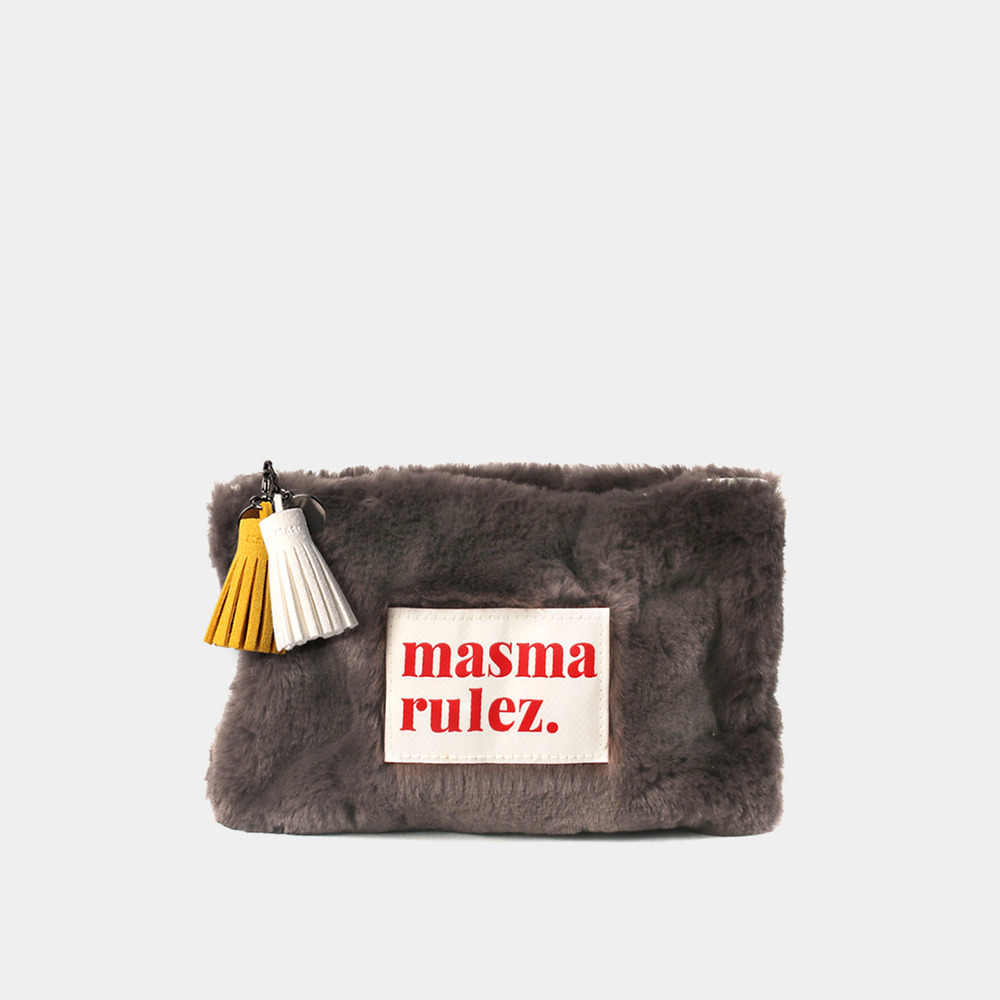 Basic pouch _ Bodry 브라운 - 하고(HAGO)