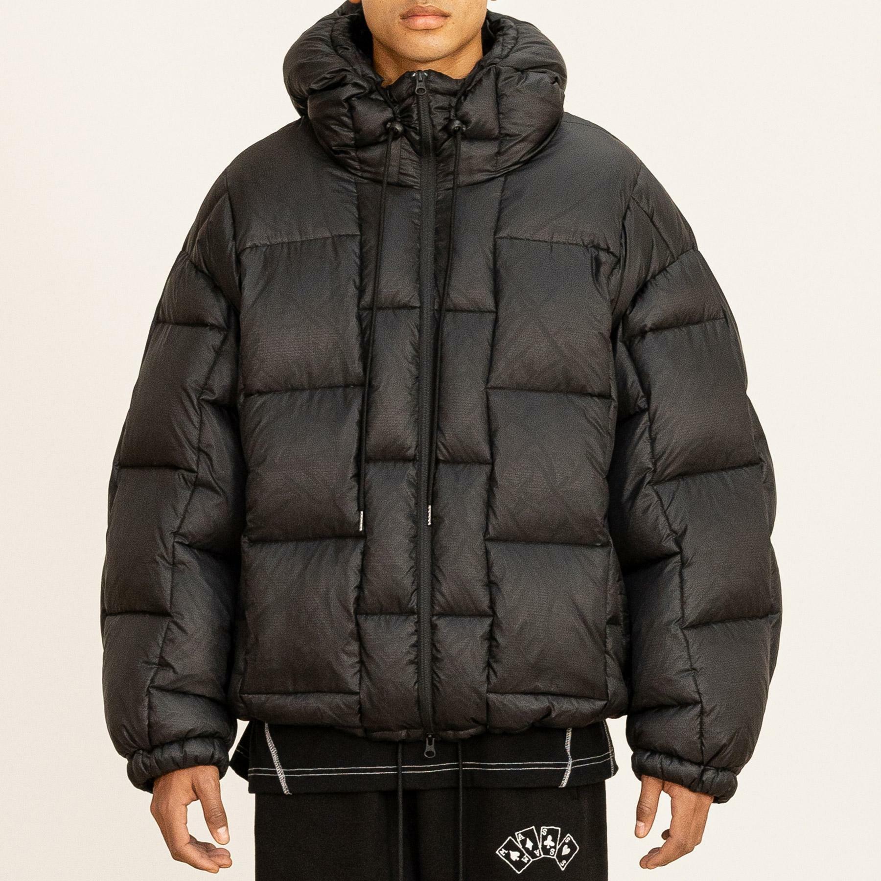 TRAPEZIUM DUCK DOWN PADDING JUMPER MFTPD003-BK - HAGO(하고)