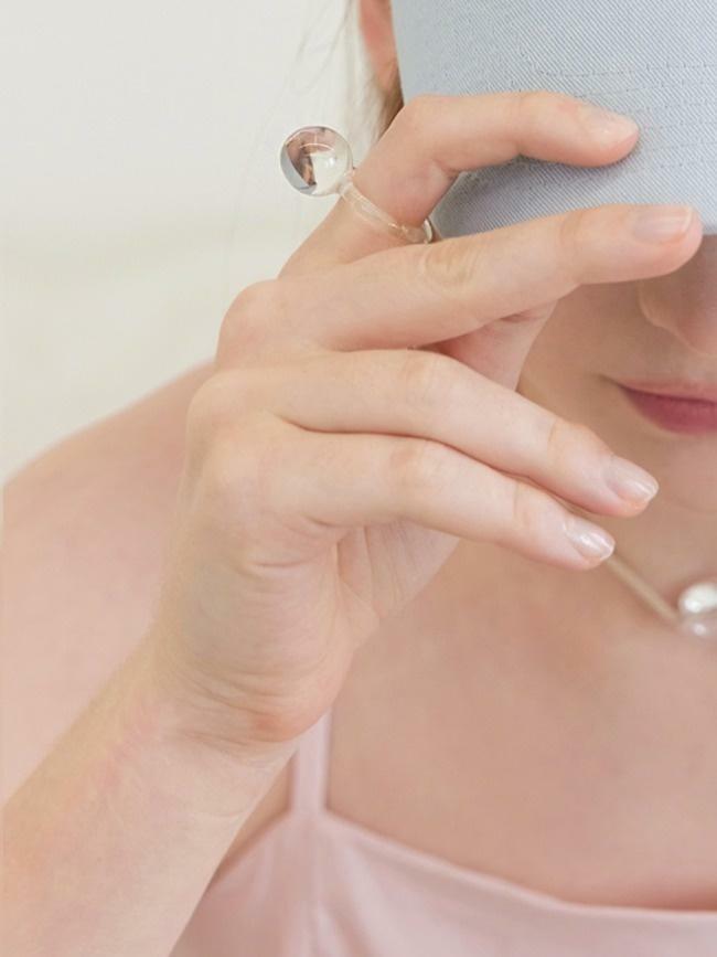 Acrylic Ball Ring - HAGO(하고)