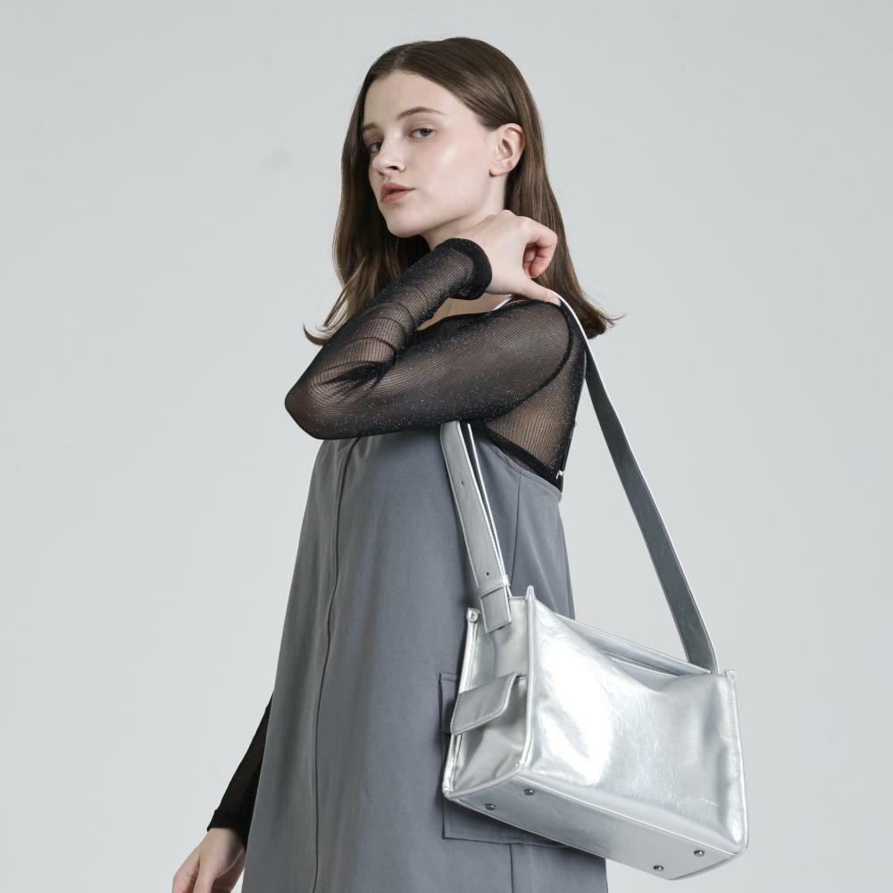 Briler bag silver 브릴러백 실버 - HAGO(하고)