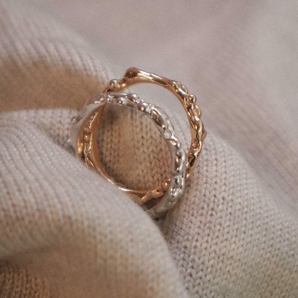 Melting Ring_Silver - HAGO(하고)