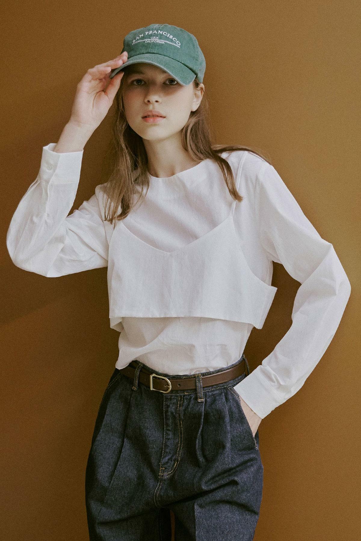 Bustier Blouse [3COLOR] - HAGO(하고)