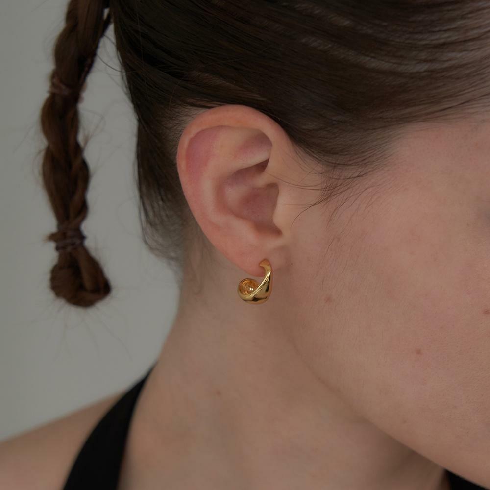 One Shining Moment - Earring 06 (Gold) - HAGO(하고)