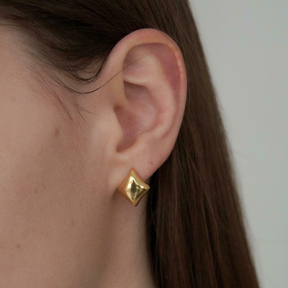 One Shining Moment - Earring 04 (Gold) - HAGO(하고)