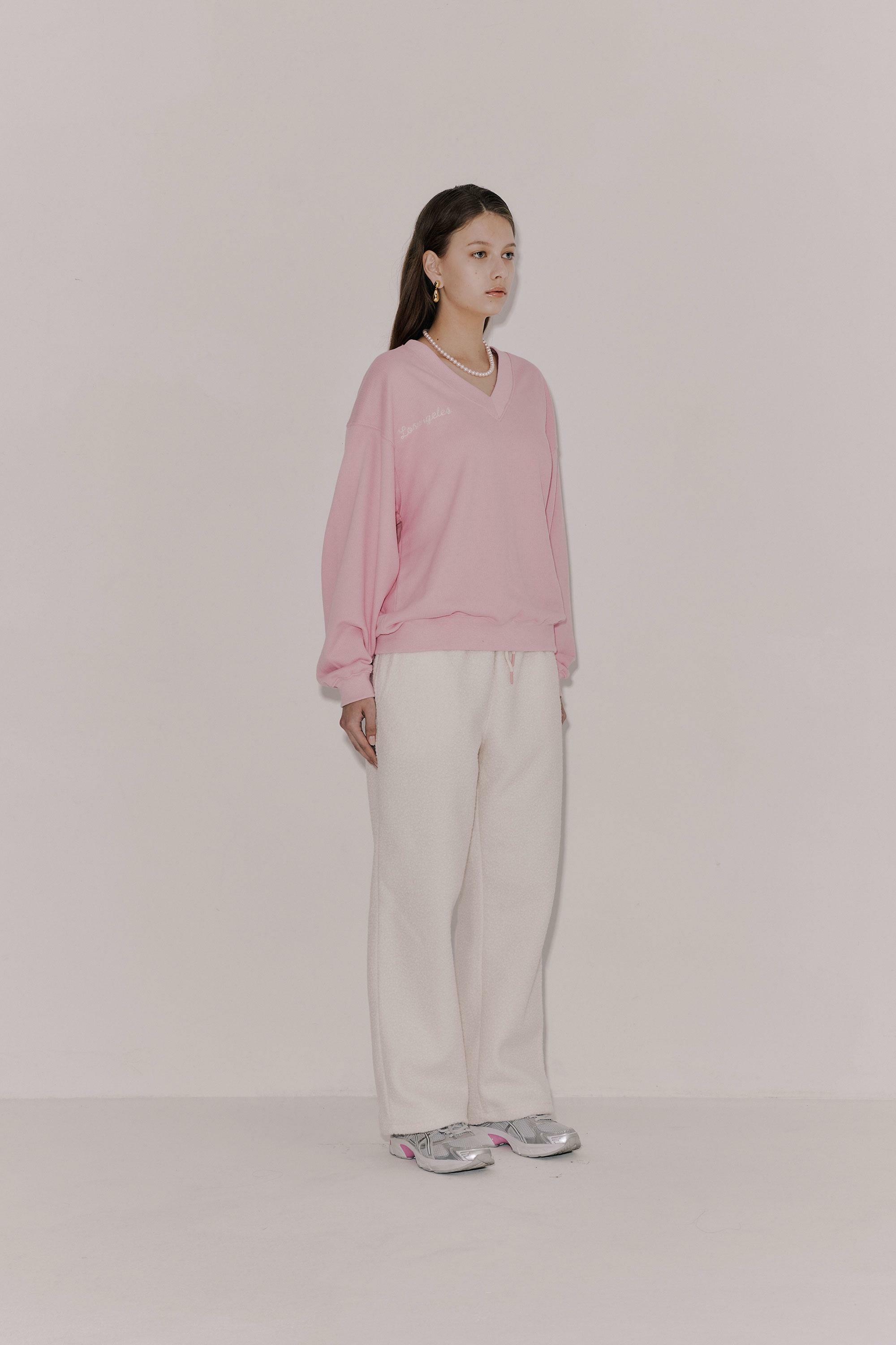 Shearing Solid Banding Pants (cream) - HAGO(하고)