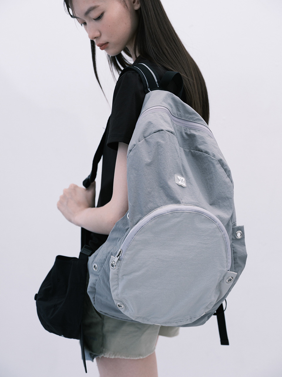 Nest Backpack (Gray) - 하고(HAGO)