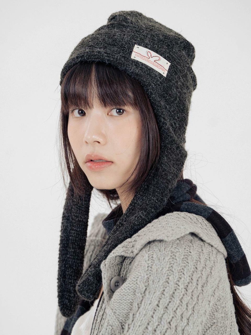 Beagle Beanie (Charcoal) - HAGO(하고)