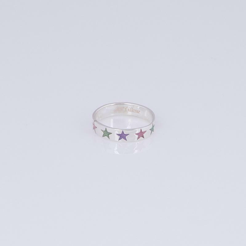 flat charming patterned ring color - HAGO(하고)