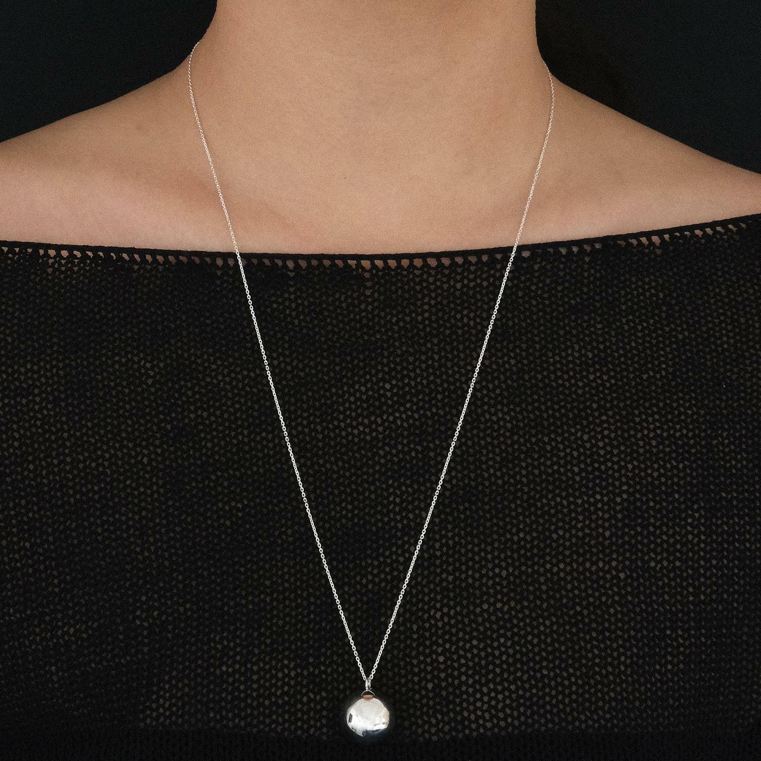 [주얼리특가]Etta Ball Necklace (silver925) - 하고