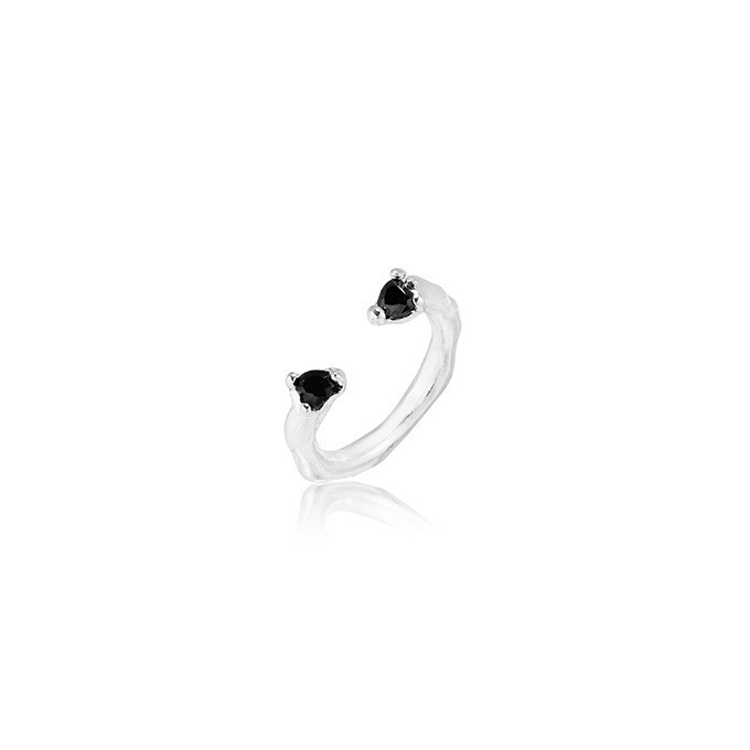 LOVE RING(black)(silver925) - HAGO(하고)