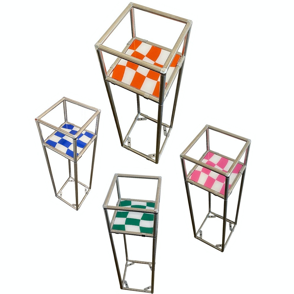 Module long shelf (color checkerboard) - HAGO(하고)
