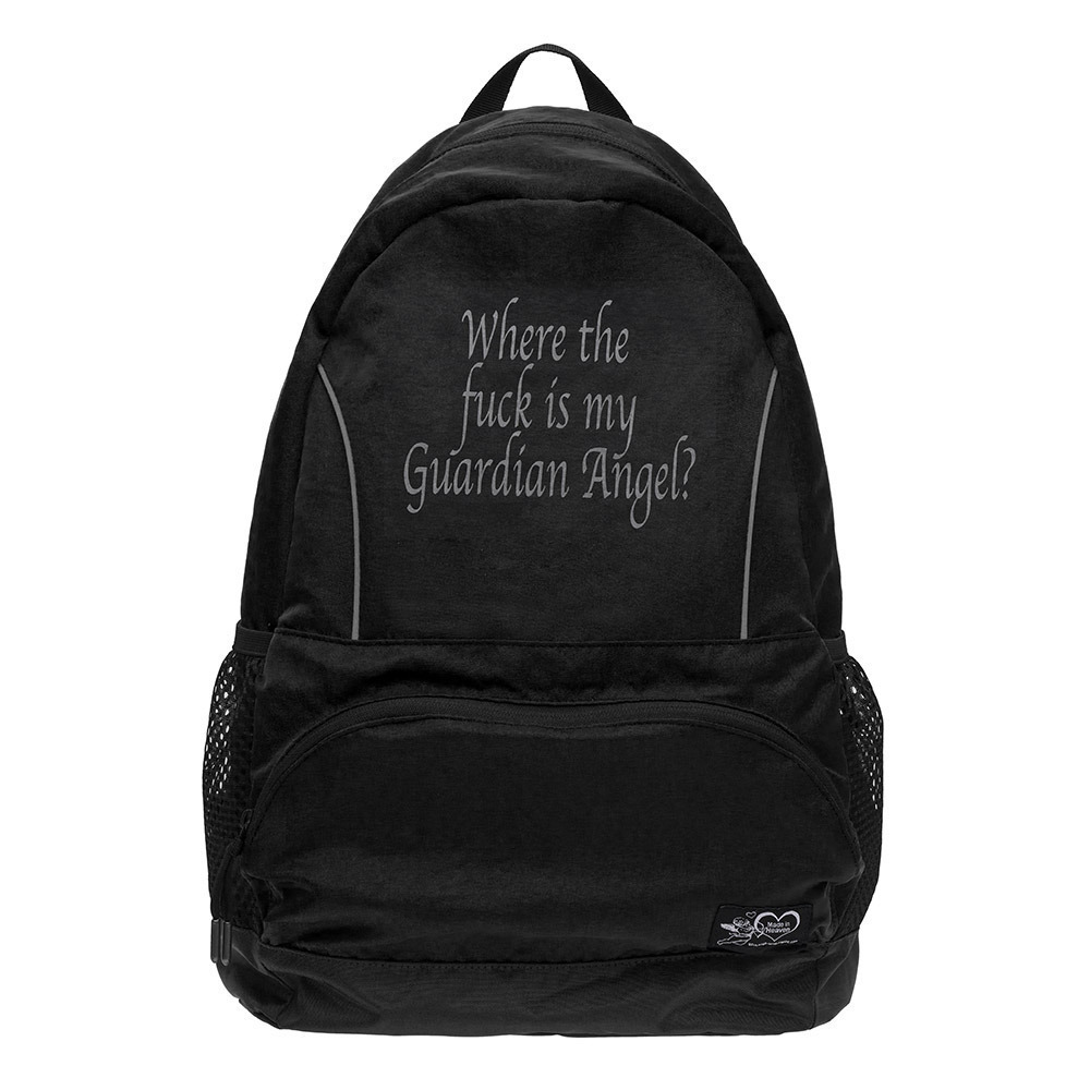 Go to Nylon Backpack Black - 하고(HAGO)