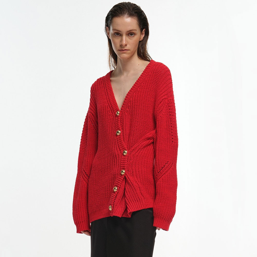 COTTON TWO WAY CARDIGAN_3colors - HAGO(하고)