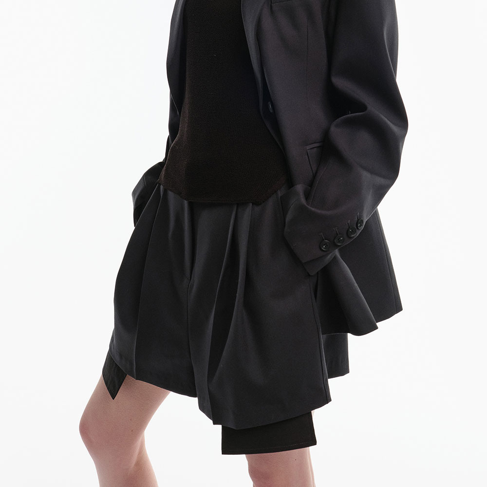 WOOL TWO TUCK PANTS_2colors - HAGO(하고)