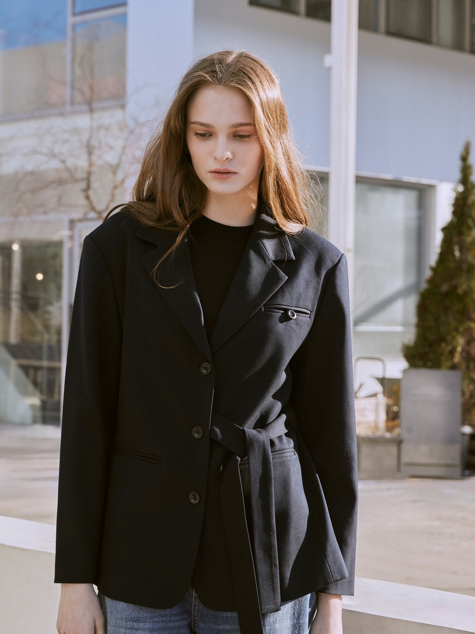 Three button single jacket - HAGO(하고)