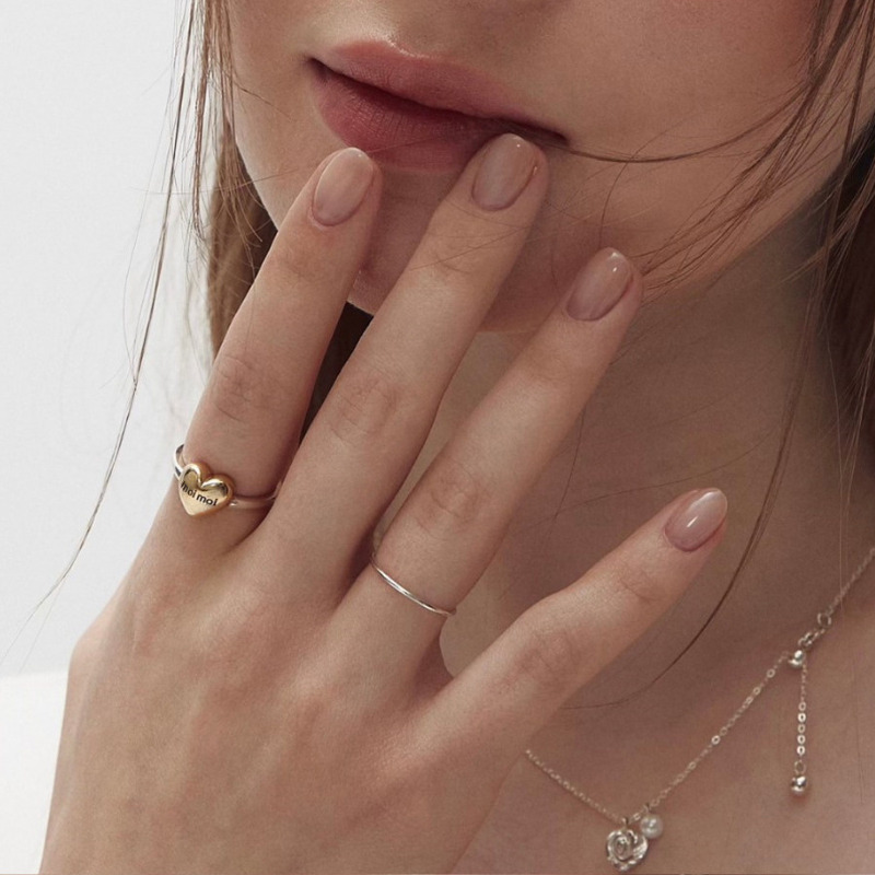 heart volume ring (combi) - HAGO(하고)