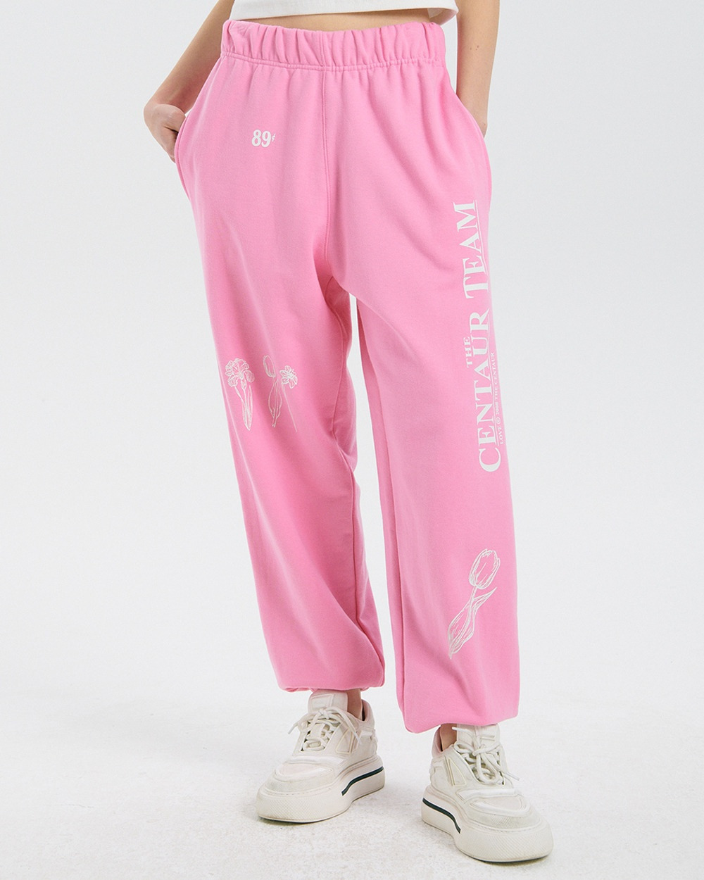 EVERY FLOWER SWEATPANTS_PINK - HAGO(하고)