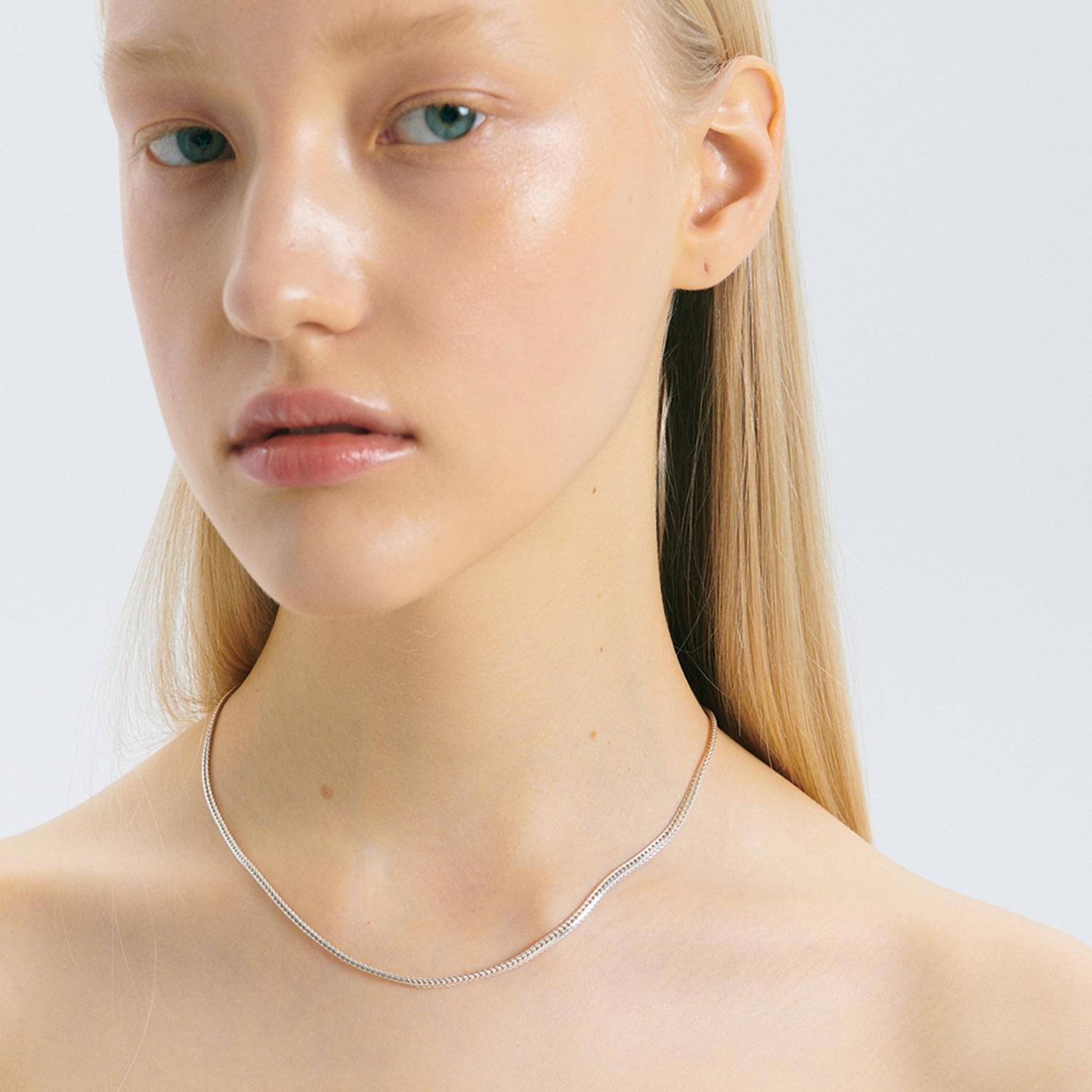 925 SILVER KNITING NECKLESS - HAGO(하고)