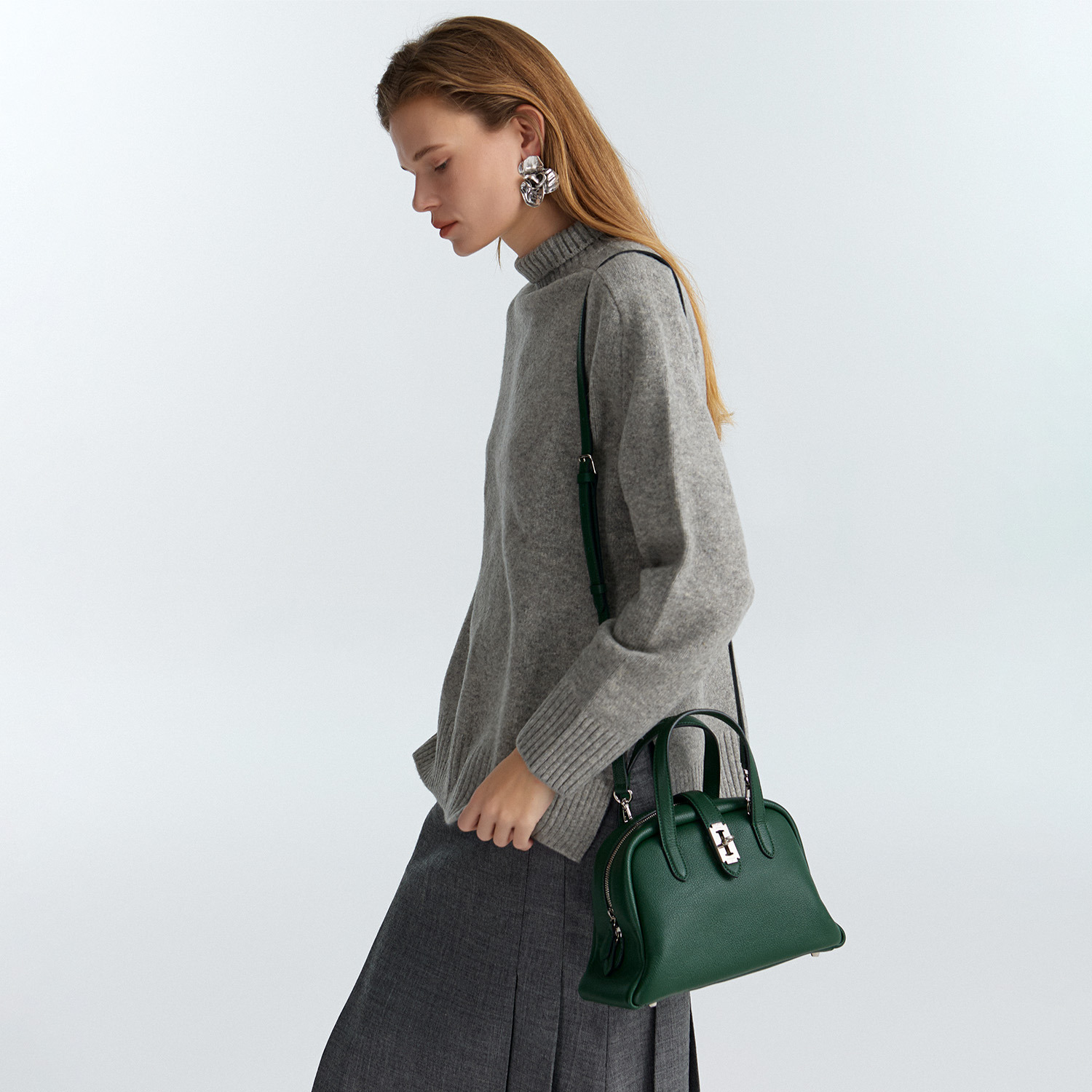 Toque Tote S (토크 토트 스몰) Hunter Green - 하고(HAGO)