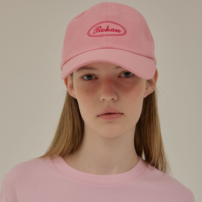 Rohan basic ball cap_Pink - HAGO(하고)