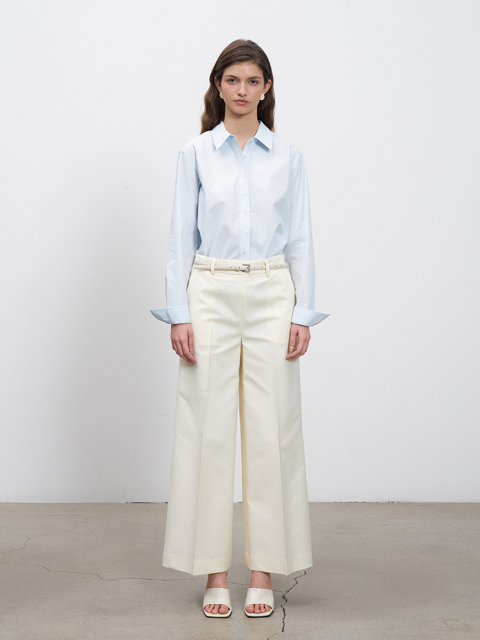 Classic Low Wide Pants - 하고(HAGO)