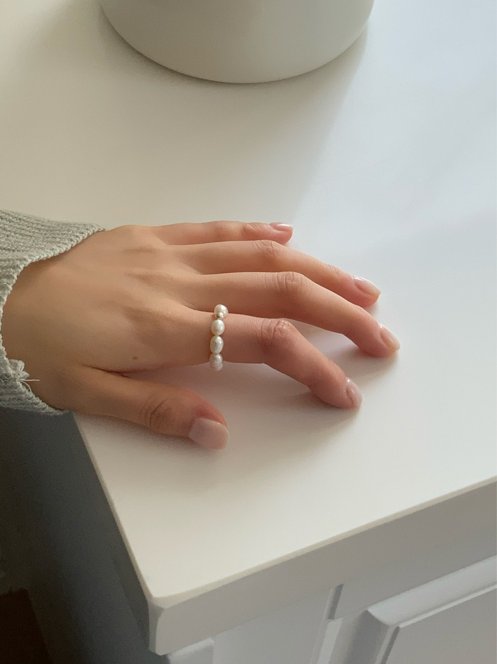 Bold Pearl Ring - HAGO(하고)