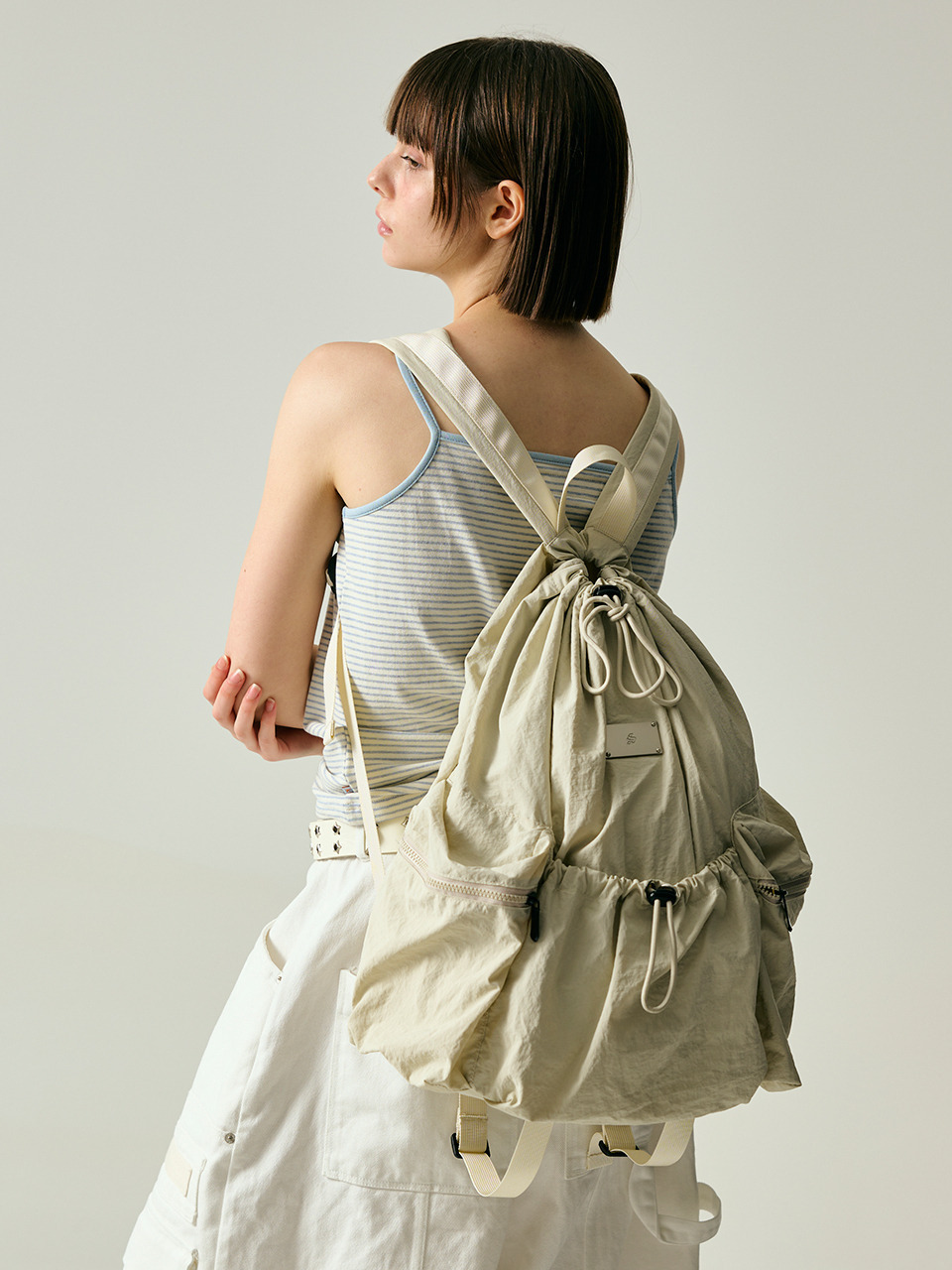LIGHT STREET BACKPACK [IVORY] - 하고