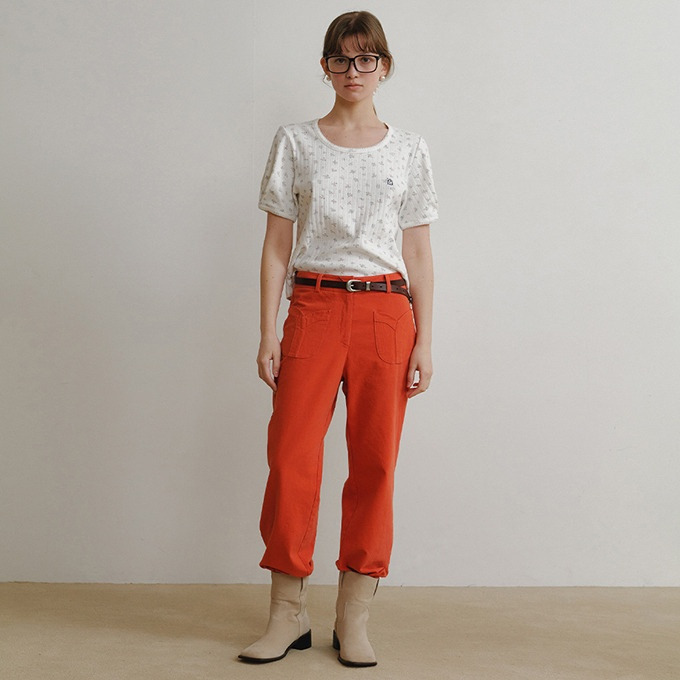 Dante pants Crimson red - HAGO(하고)