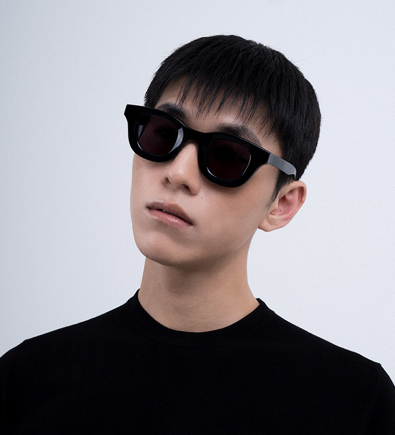 [Mayfair Black] 베스트 모델 원형 선글라스 UV 편광렌즈 - HAGO(하고)