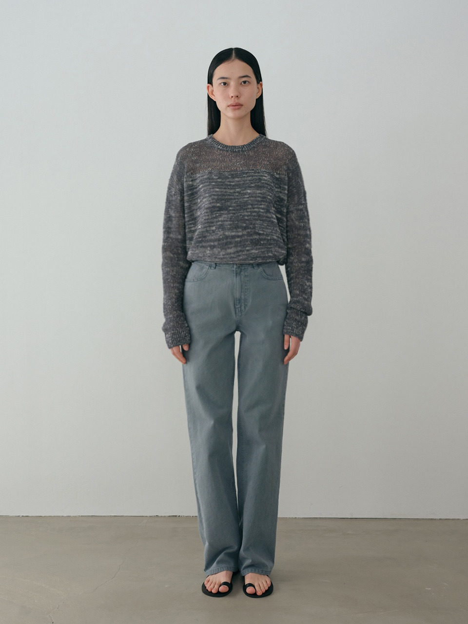 dyed denim (blue stone) - HAGO(하고)