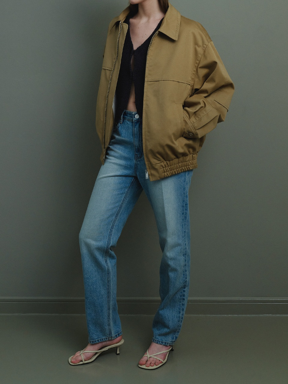 BASIC DENIM PT_LIGHT BLUE - 하고(HAGO)