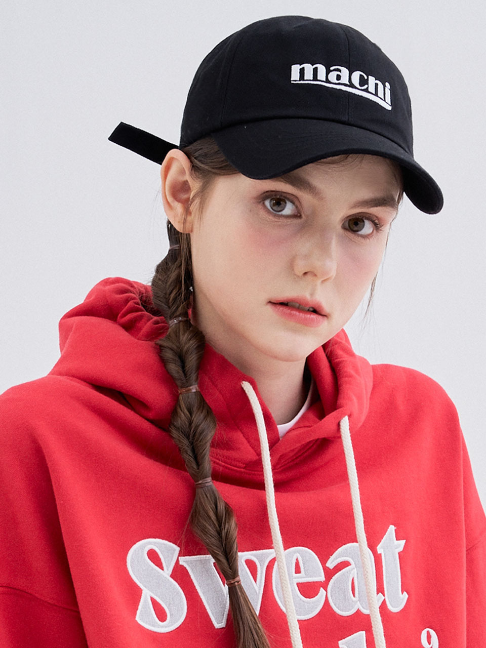 SIGNATURE LOGO BALL CAP_BLACK - 하고(HAGO)