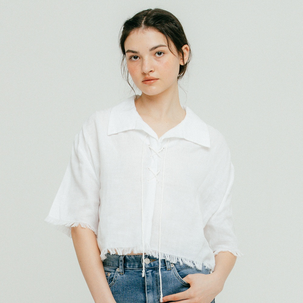 [LIVE특가]Marine String Shirt VC2335BL901M - 하고