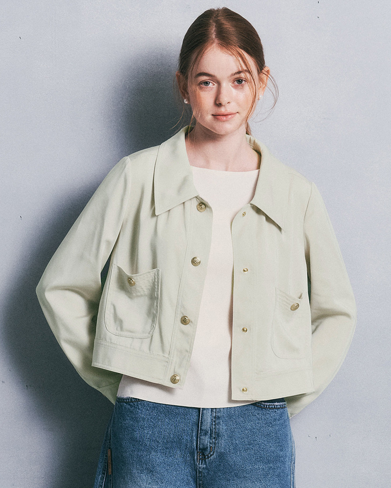 [30%쿠폰]WD_Double pocket cropped jacket - HAGO(하고)