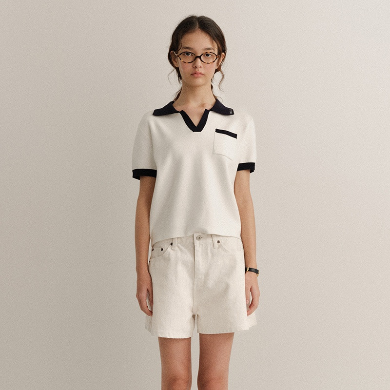 Rib Pique Knit (Ivory) - HAGO(하고)