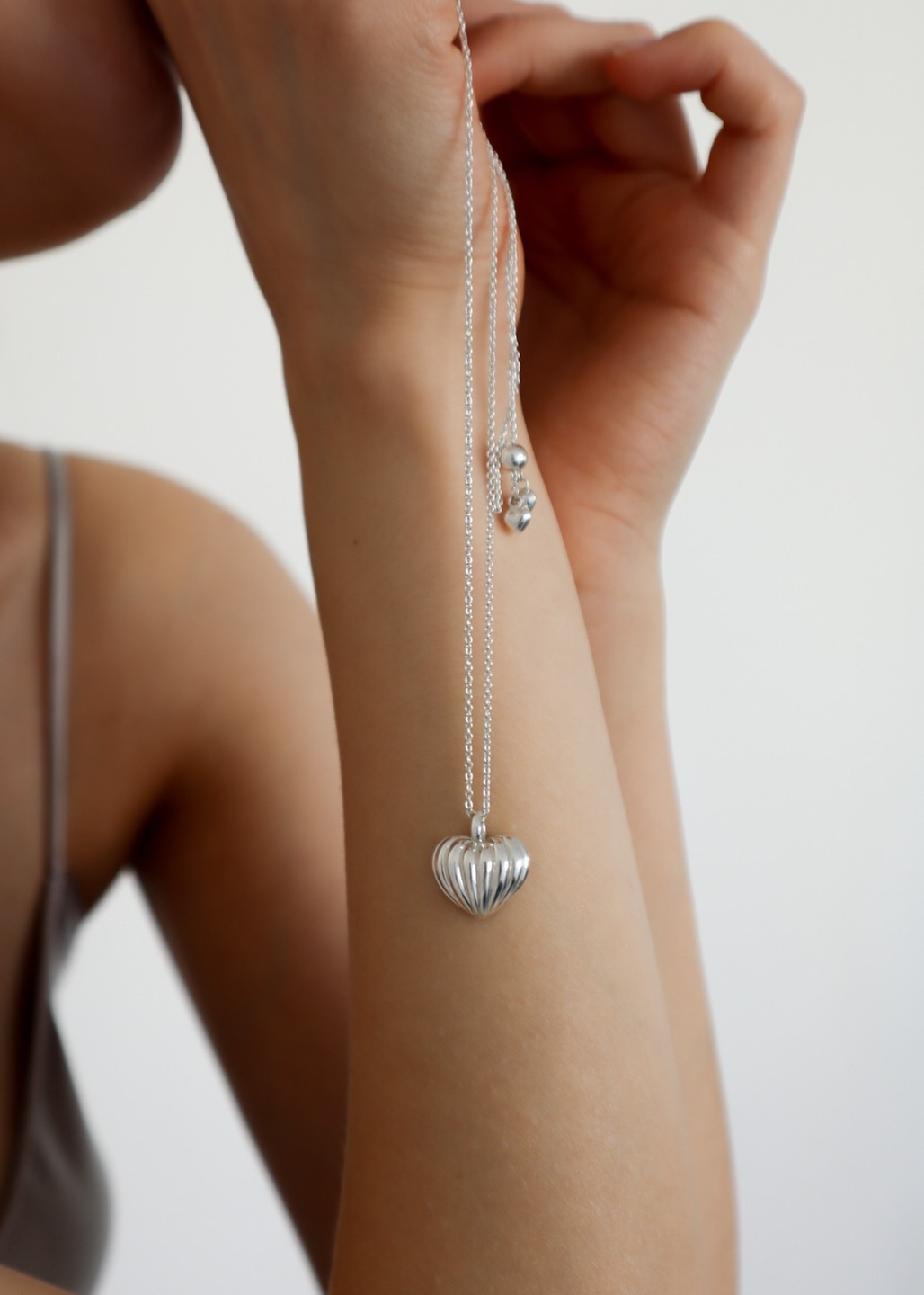 Shell heart necklace - HAGO(하고)