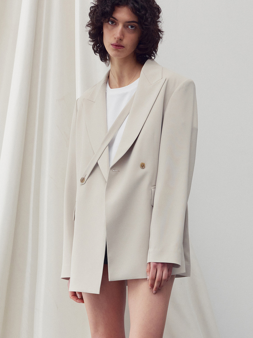 DOUBLE BREASTED JACKET - HAGO(하고)