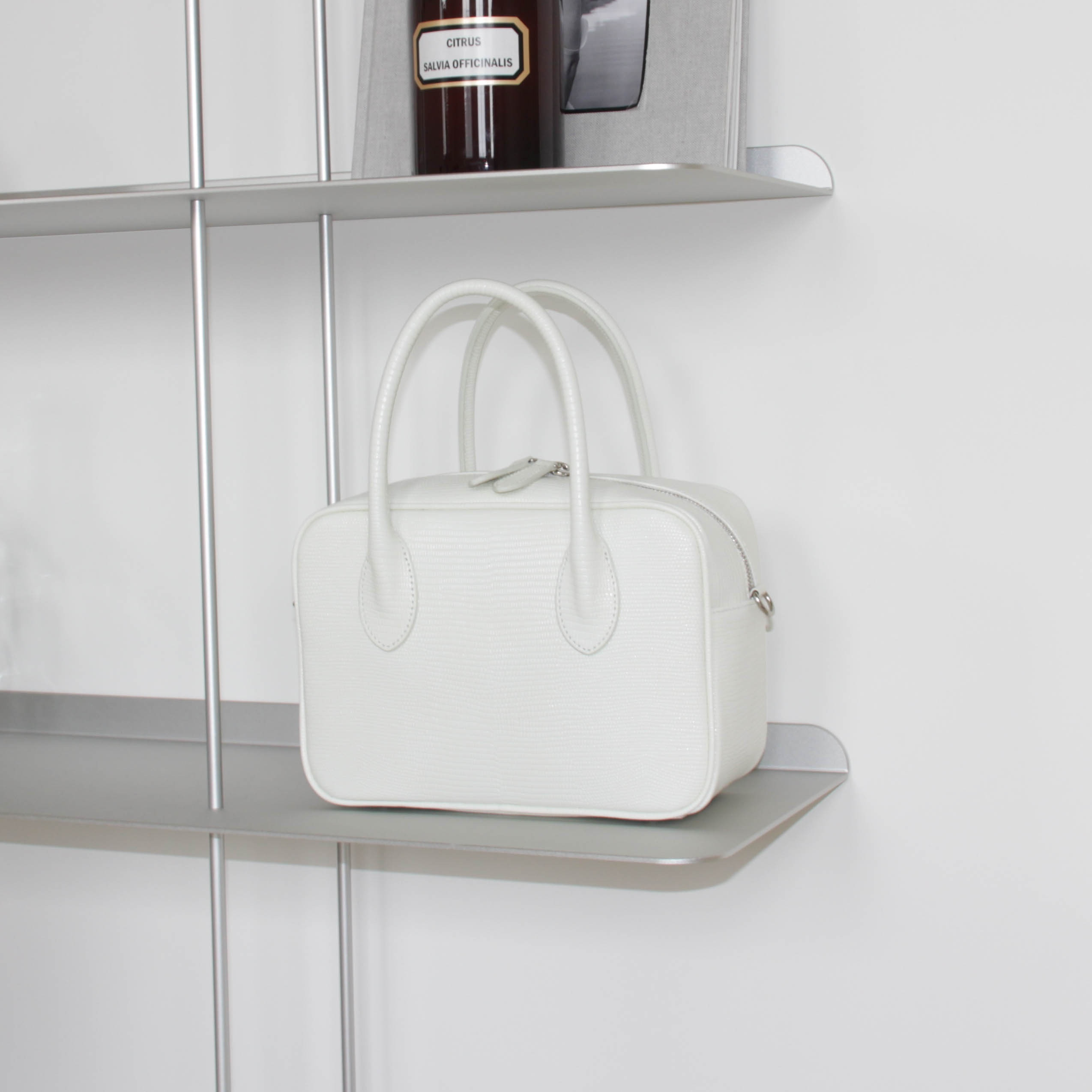 Jules bag Lizard White 줄스백 리자드화이트 - HAGO(하고)
