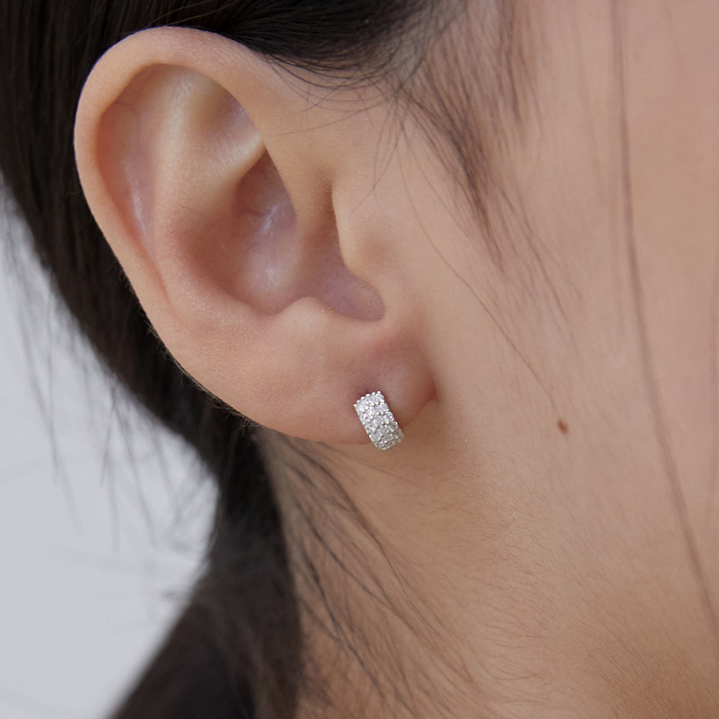 Zoe cubic earring - HAGO(하고)