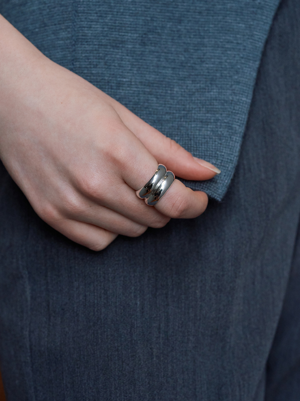 double band ring - HAGO(하고)