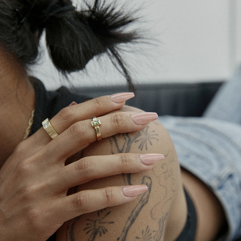 LIPSCHITZ RING (GOLD) - HAGO(하고)