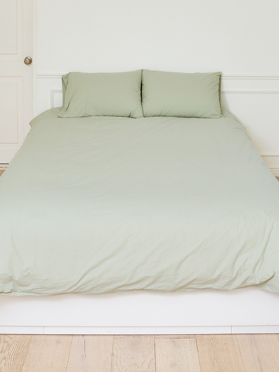 모닝 코튼 이불커버 - 민트 - Q (200X230) - HAGO(하고)