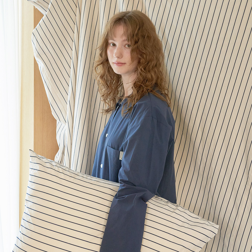 시티 베개커버 - 베이지 - 1P (50X70) - HAGO(하고)