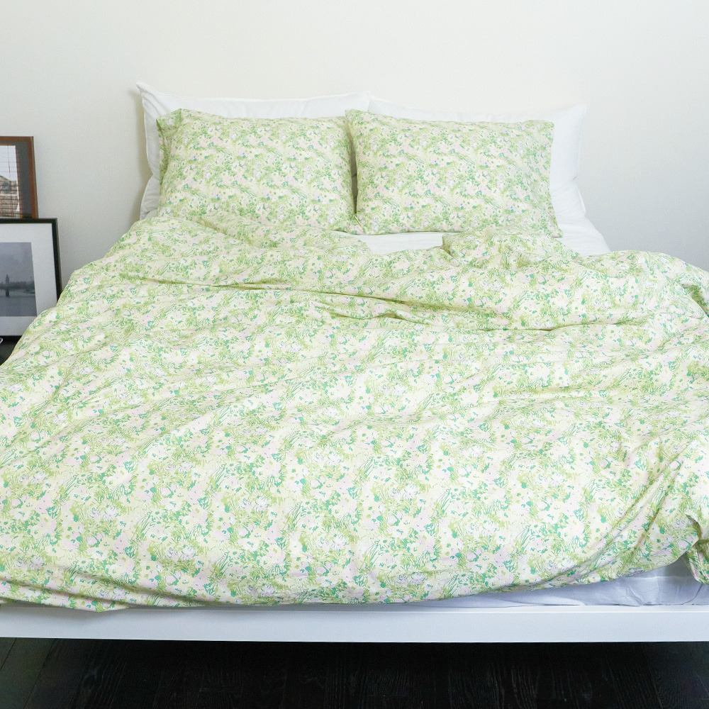 카린 민트 차렵이불 - Q (200X230) - HAGO(하고)