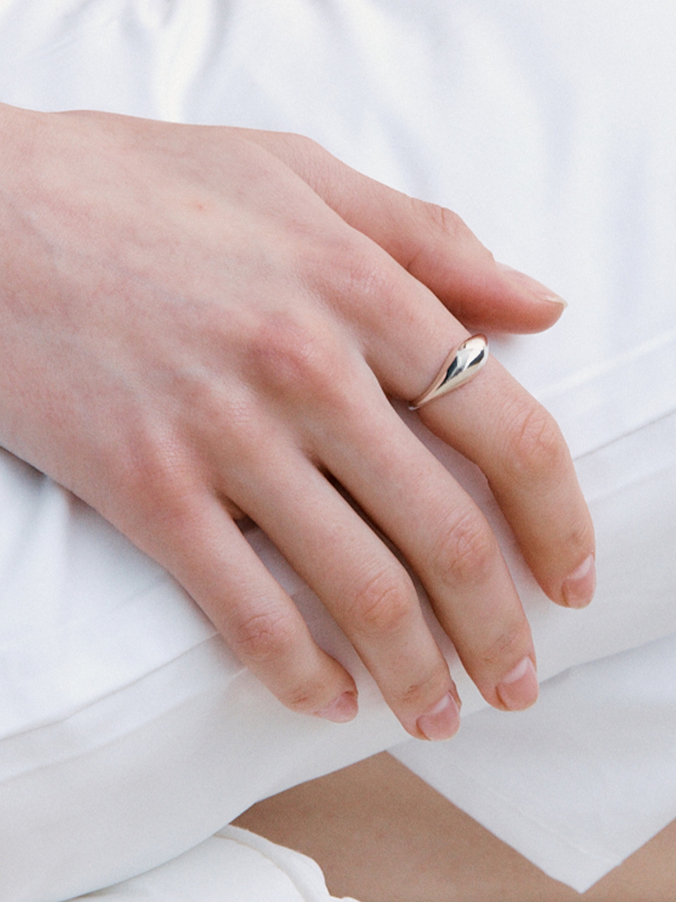 [단독~1.12][silver925]egg bold ring - 하고(HAGO)