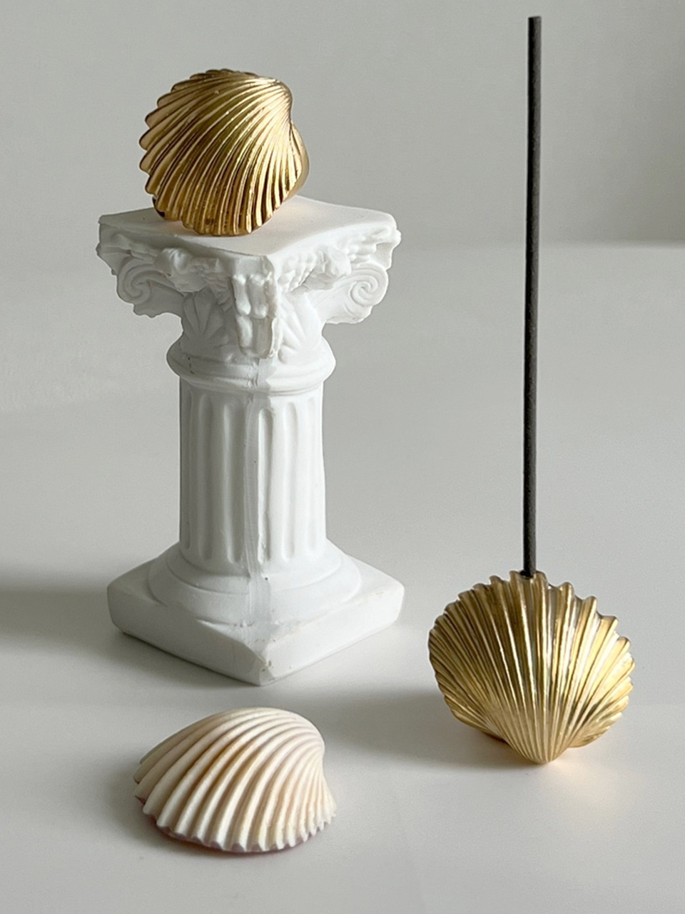 Vintage Shell Incense Holder _ 빈티지 조개 인센스홀더 - HAGO(하고)