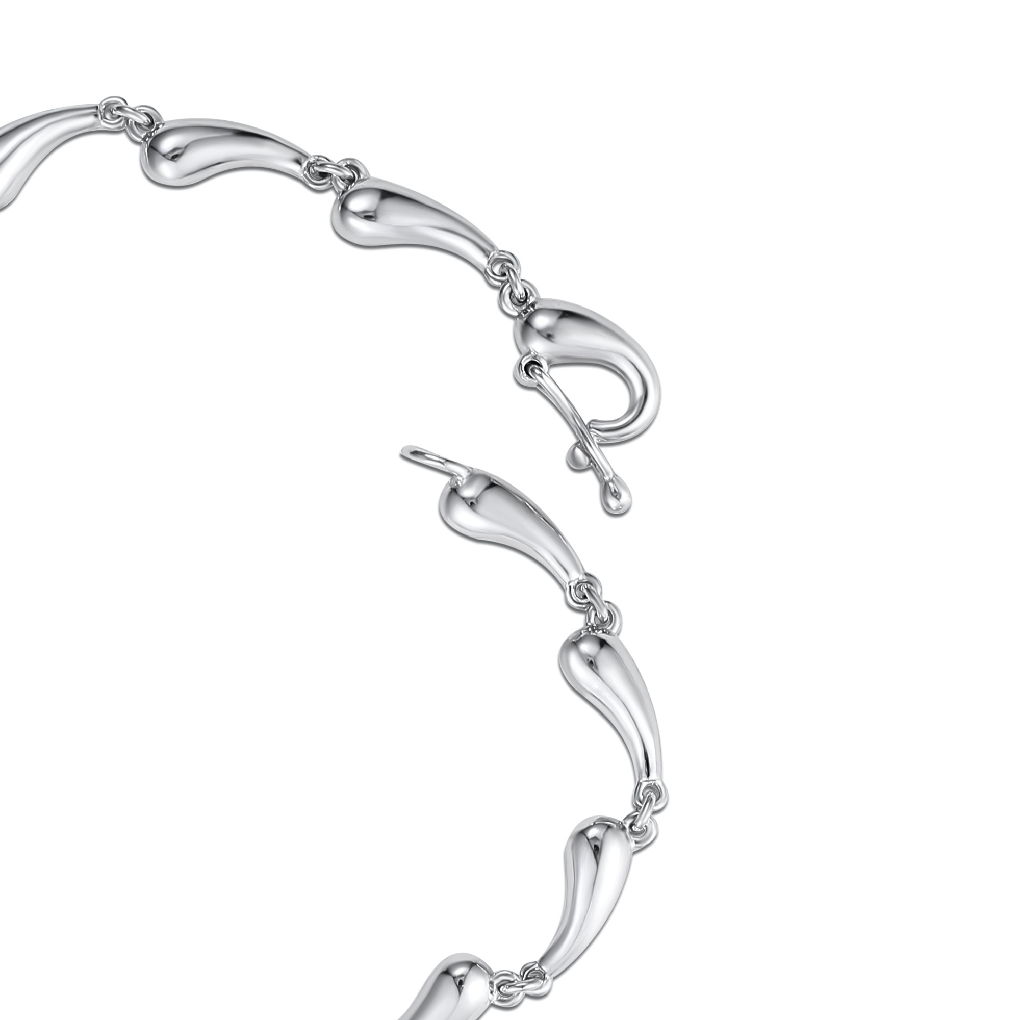 DEW SILVER CHAIN NECKLACE - 하고