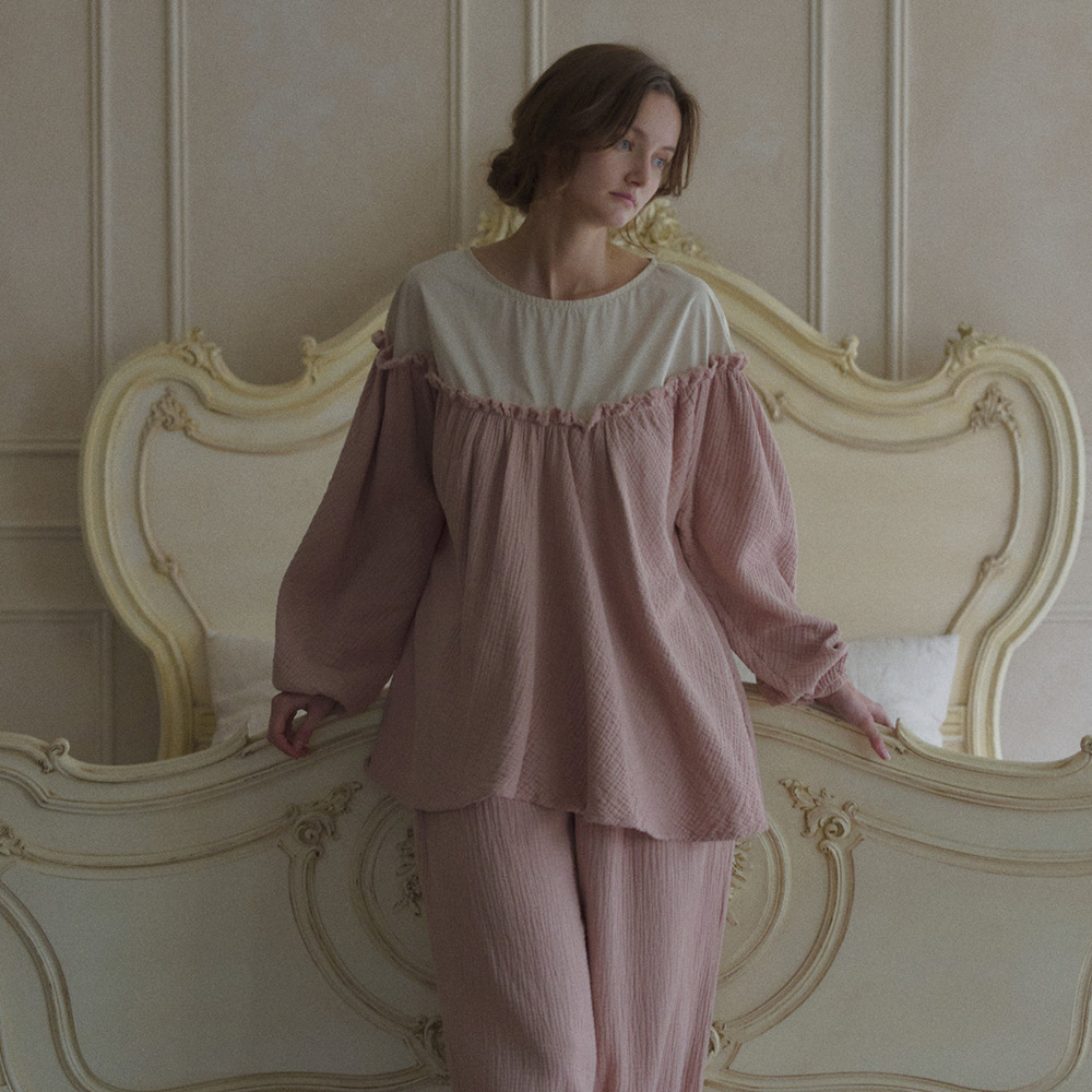 Anna Ruffle Freewear Blouse - HAGO(하고)